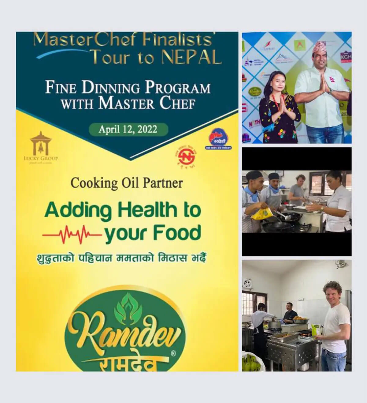 Master Chef Finalists’ Tour to Nepal - Ganpati Vanaspati Limited